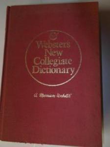 Webster's New Collegiate Dictionary – 2nd Hand Books